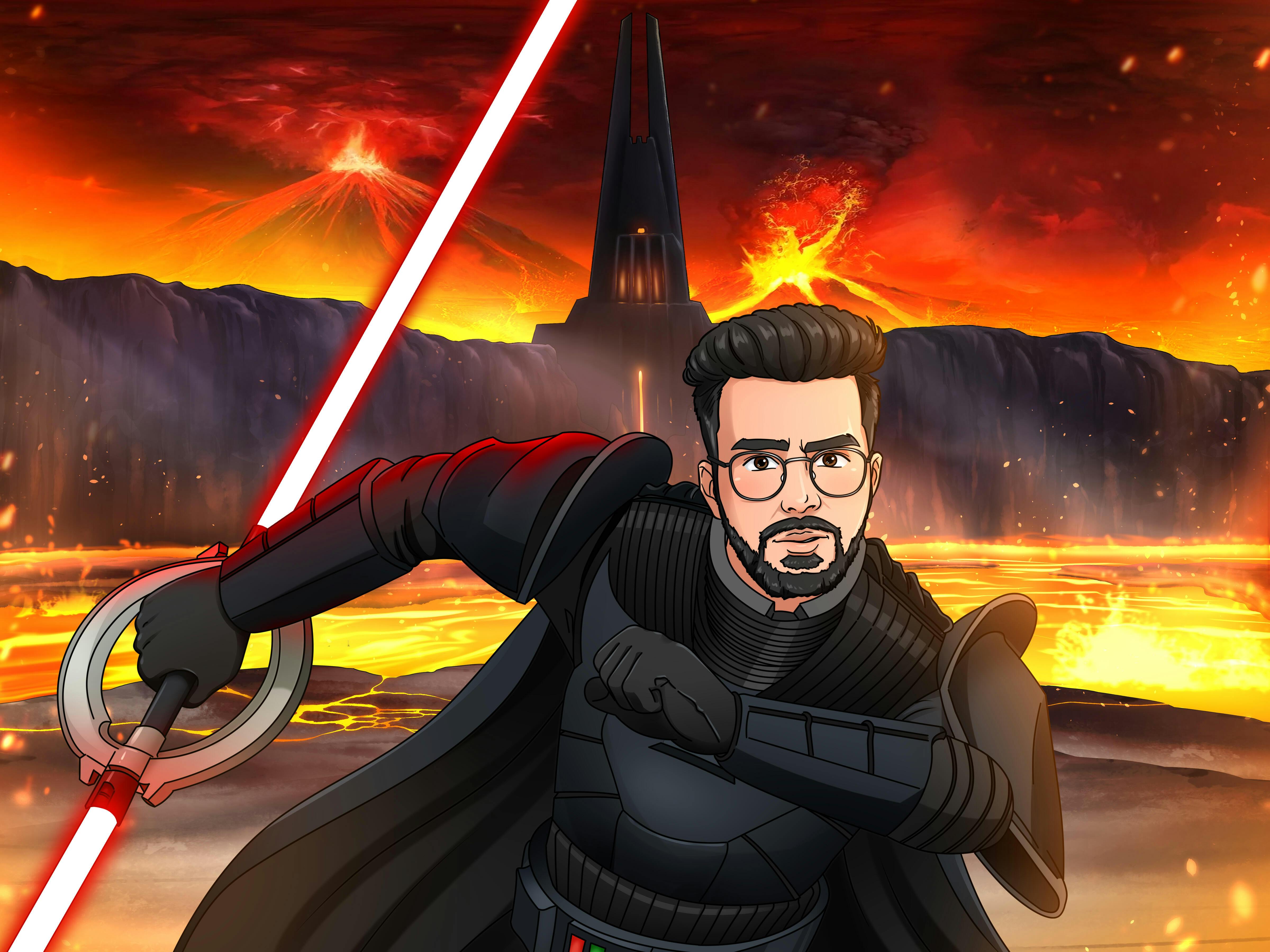 Custom Jedi Maker Portrait