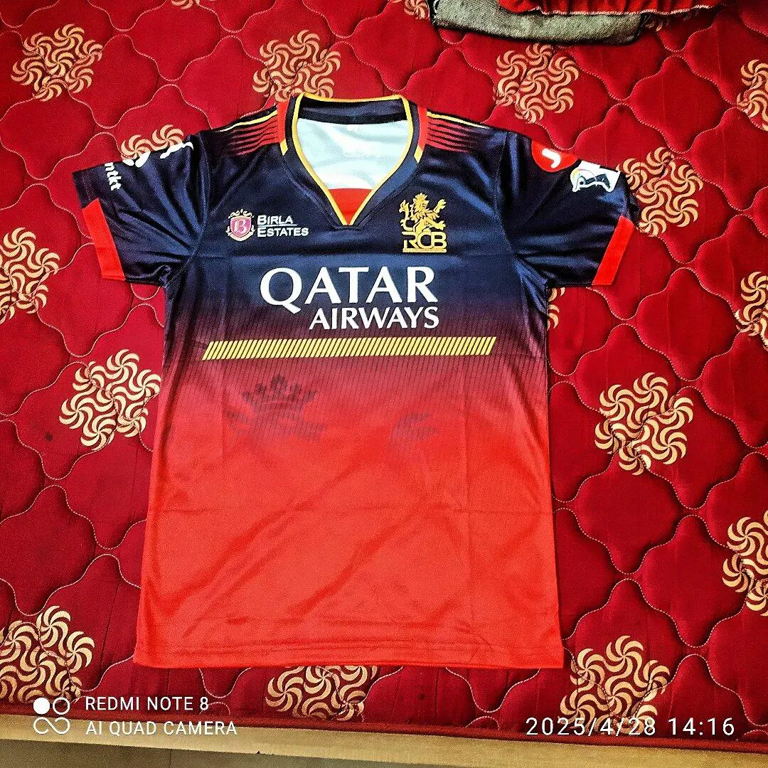 New Customized RCB Jersey Fan edition-2025 – Jerseys Emporia