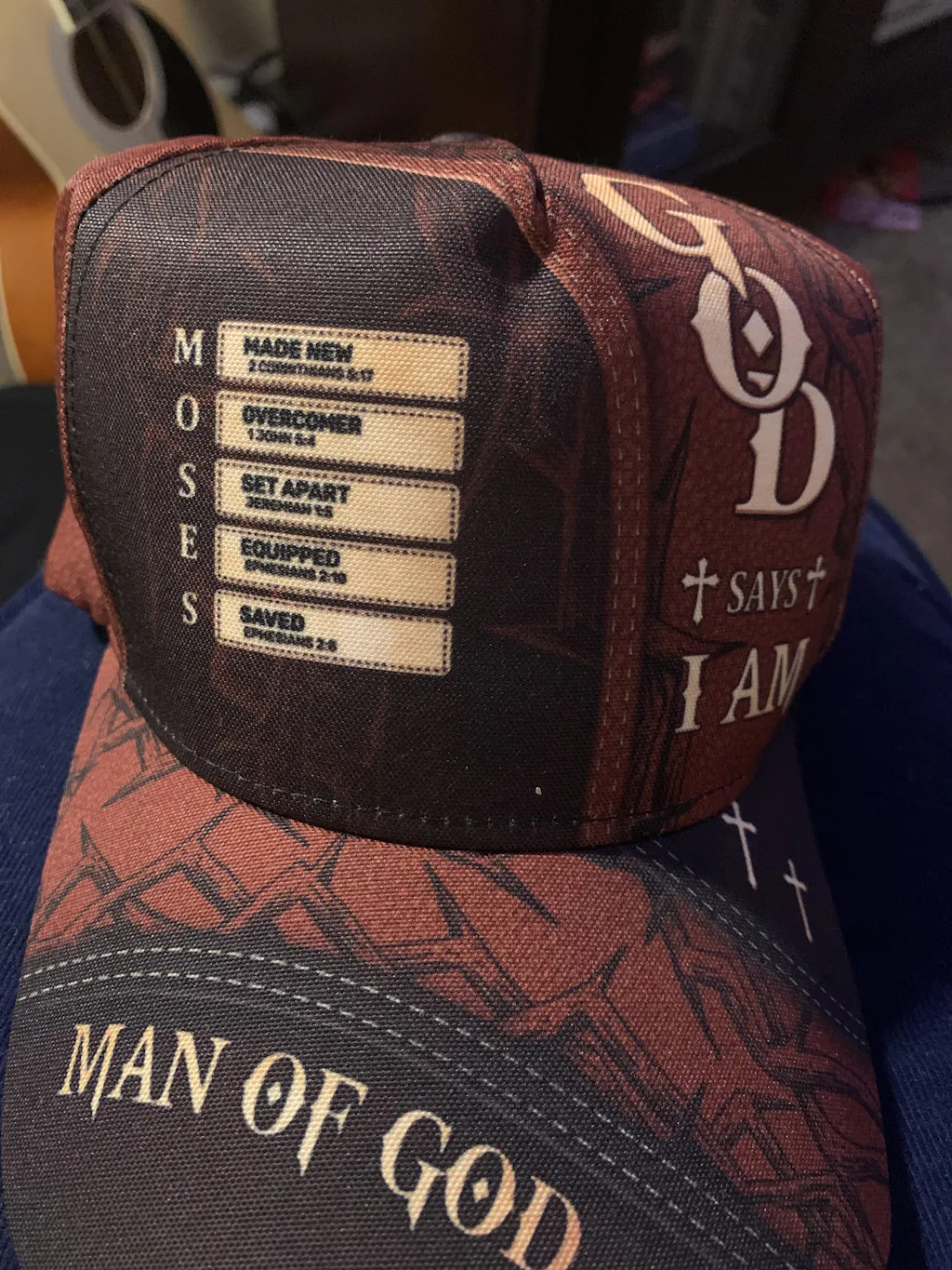 Man Of God | Personalized Classic Cap – Jesuspirit