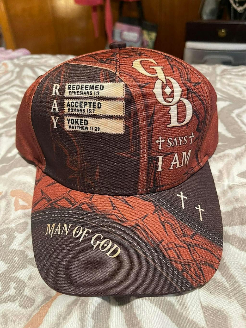Man Of God | Personalized Classic Cap – Jesuspirit