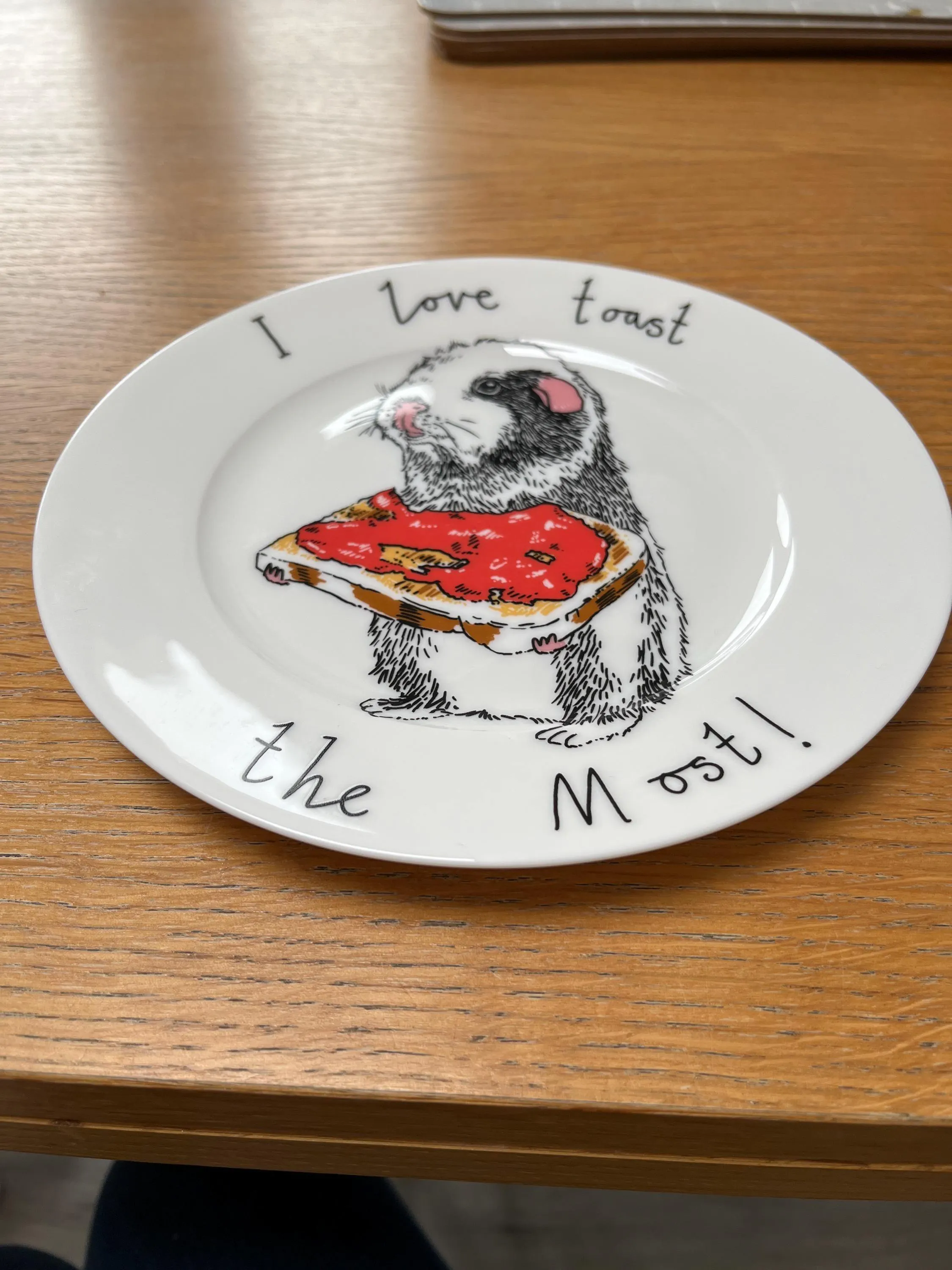 'I Love Toast the Most!' Side Plate – Jimbobart