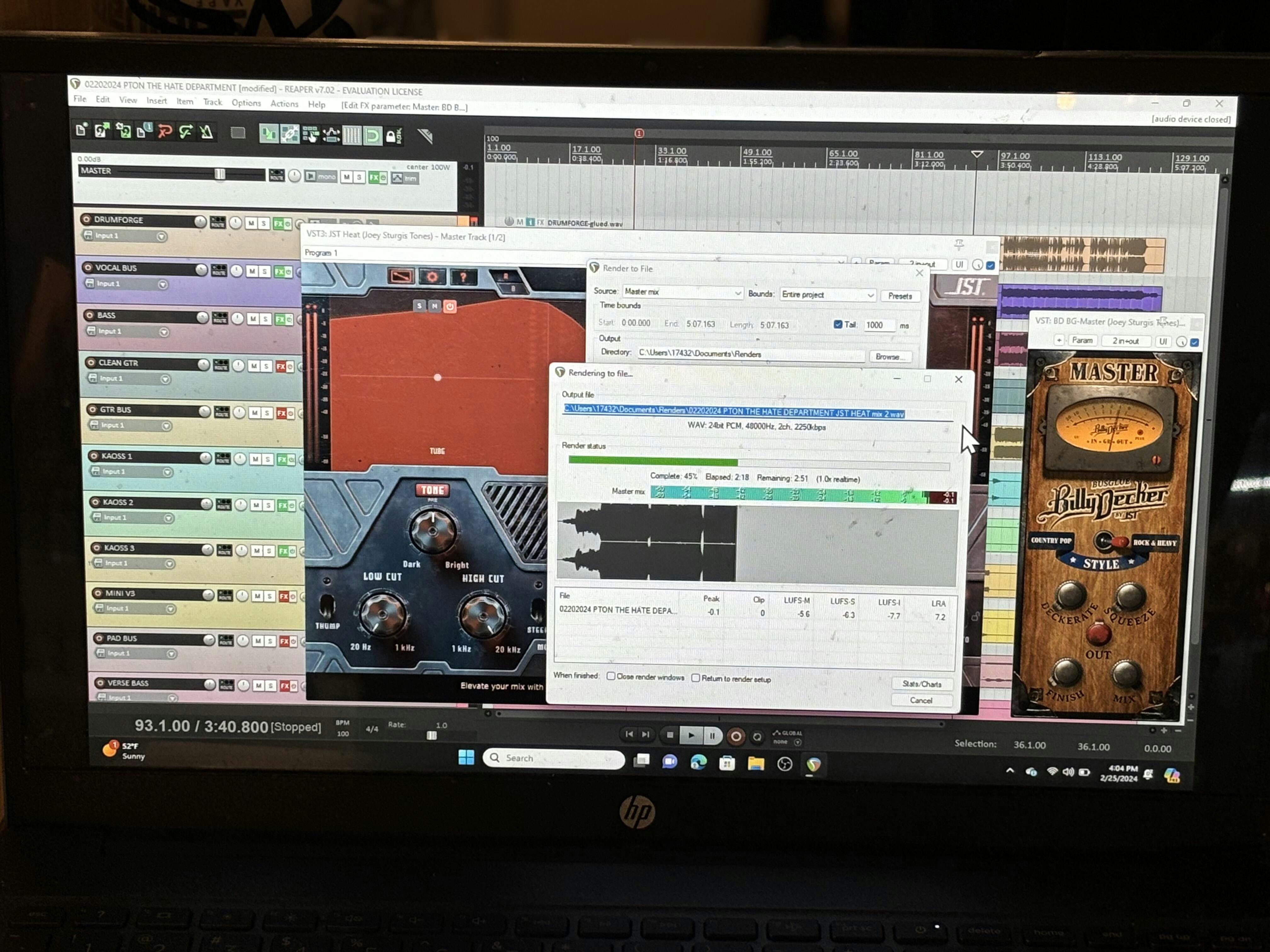 JST Heat - Analog Modeled Multi-band Saturation Plugin – Joey Sturgis Tones