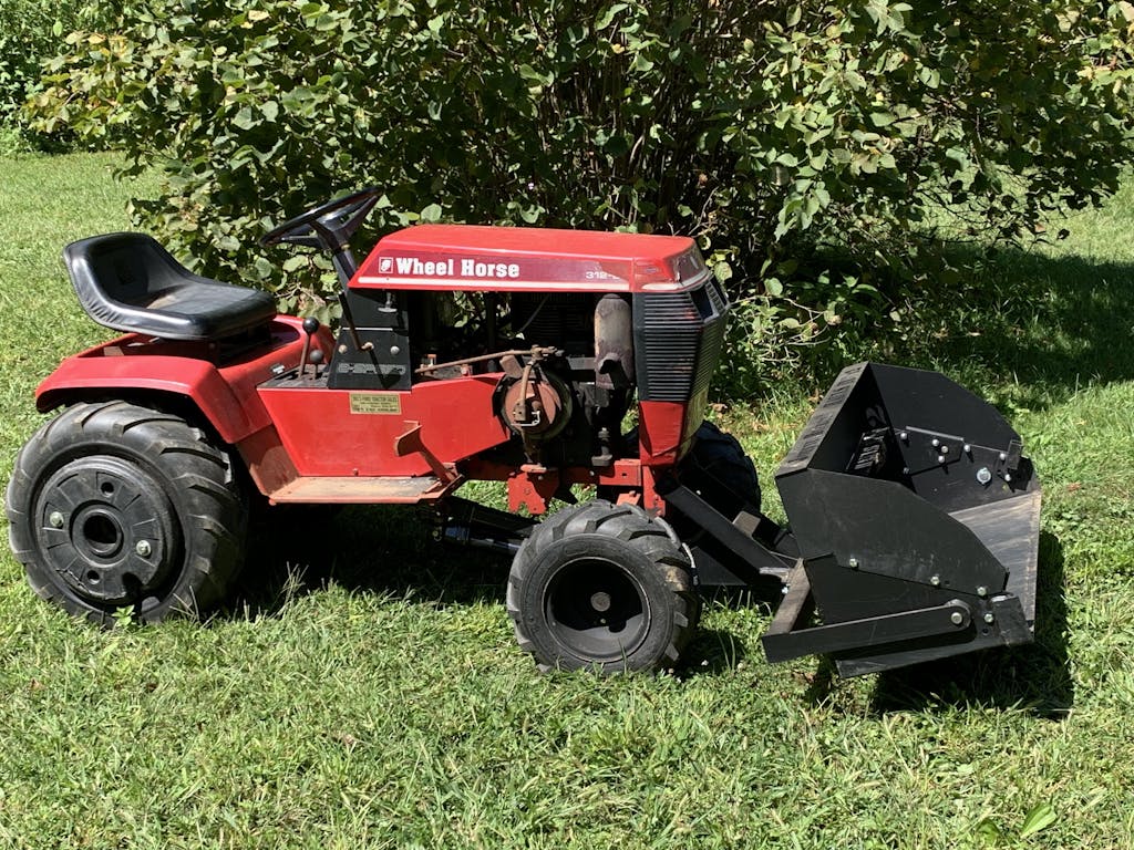 Johnny Bucket | Electric Front-End Loader for Garden Tractors – Johnny ...