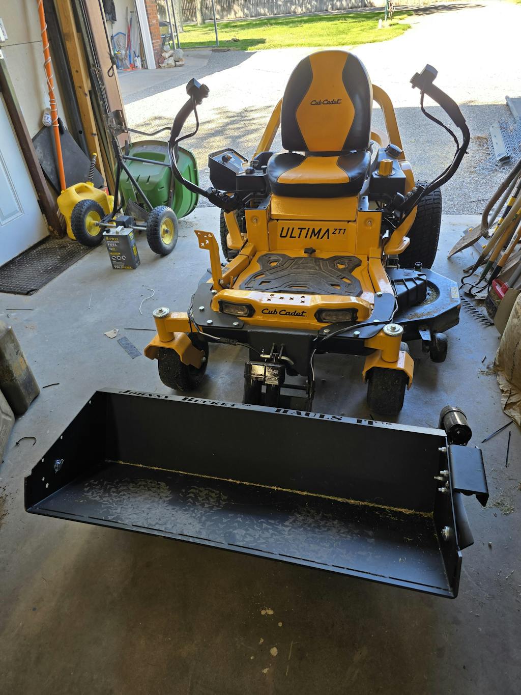 Johnny Bucket | Electric Front-End Loader for Garden Tractors – Johnny ...