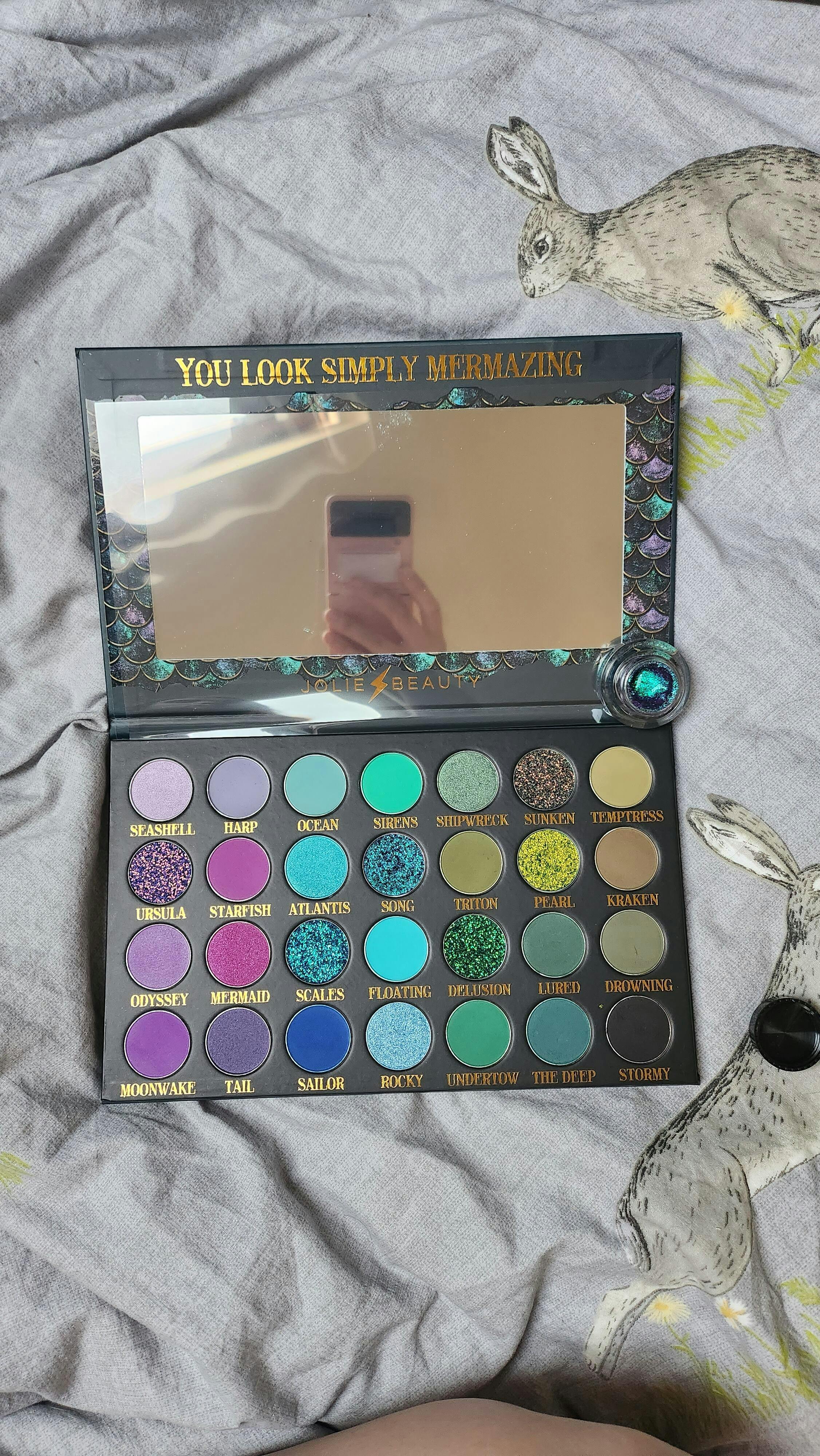 Sirens Palette - Mermaid Eyeshadow Palette - Jolie Beauty