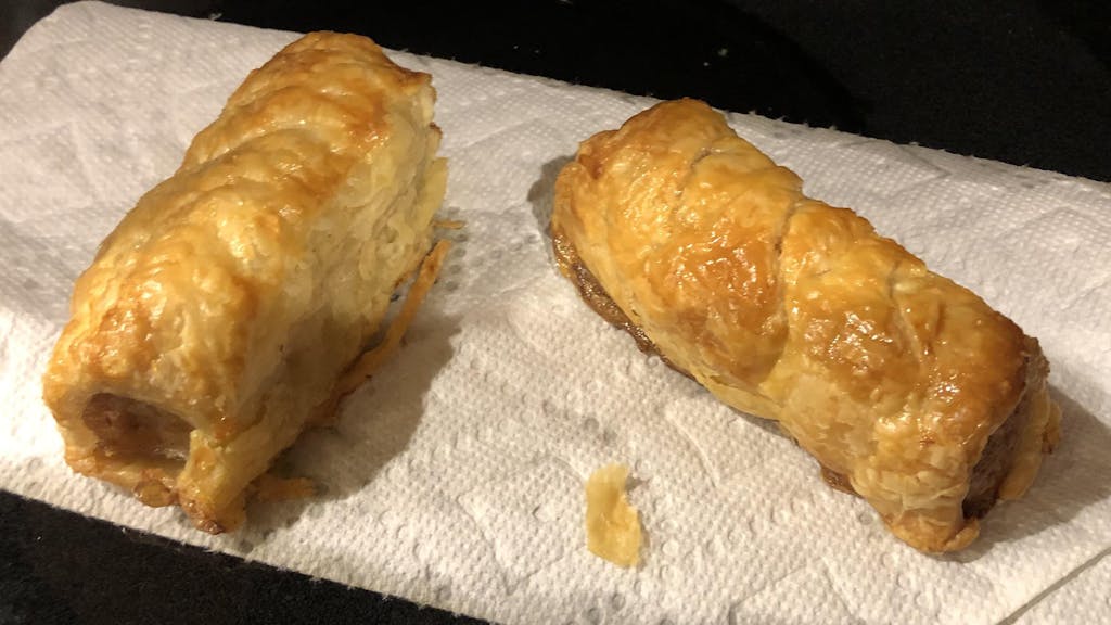 Traditional Sausage Rolls: 3 per Pack – Jolly Posh Foods
