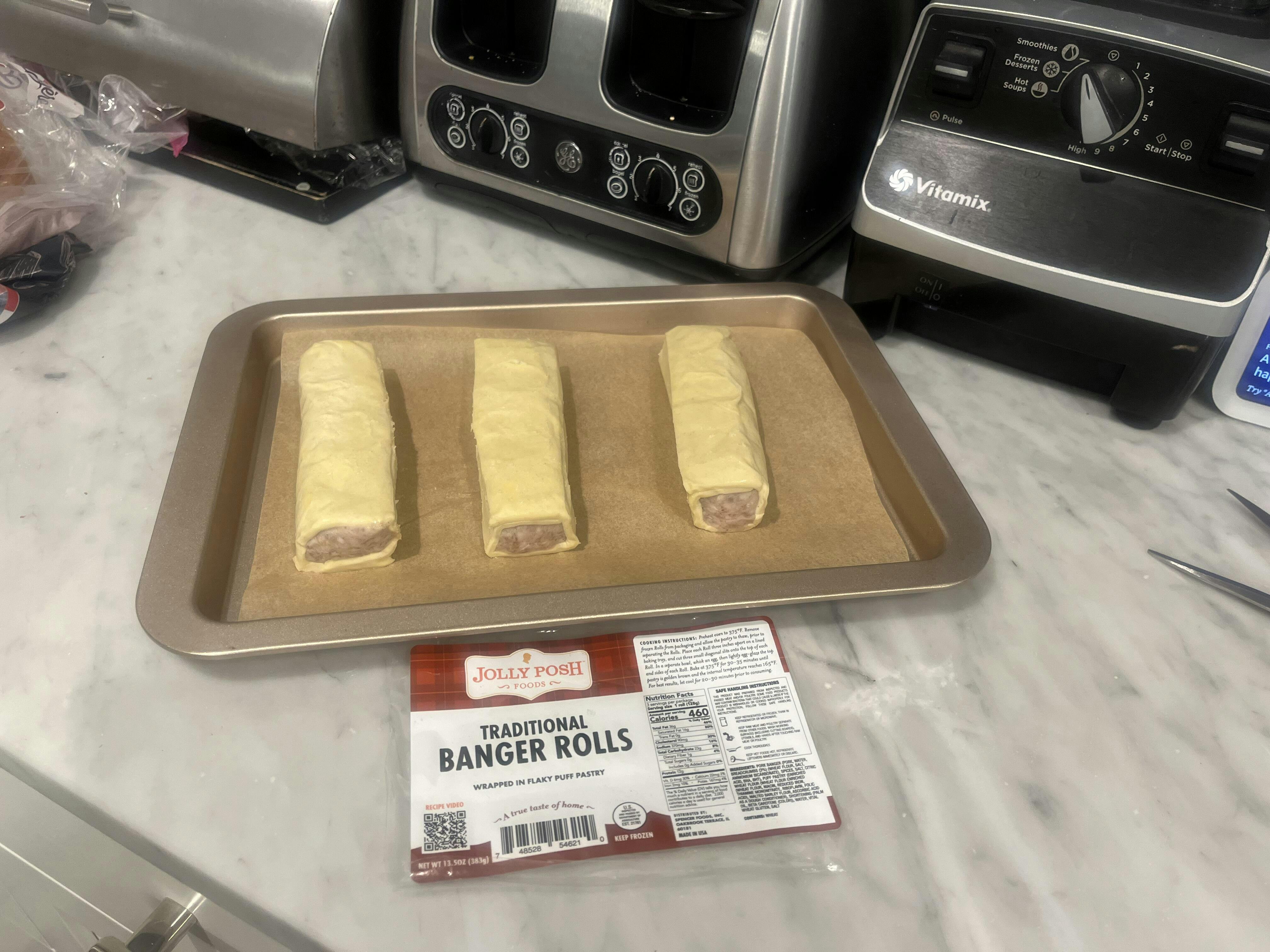 Ready to Bake Sausage Rolls 3pk | 1# British Butcher in the USA – Jolly ...