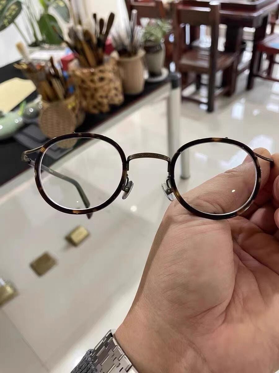 Hank Premium Series Vintage Acetate Round Glasses Frame – Jollynova