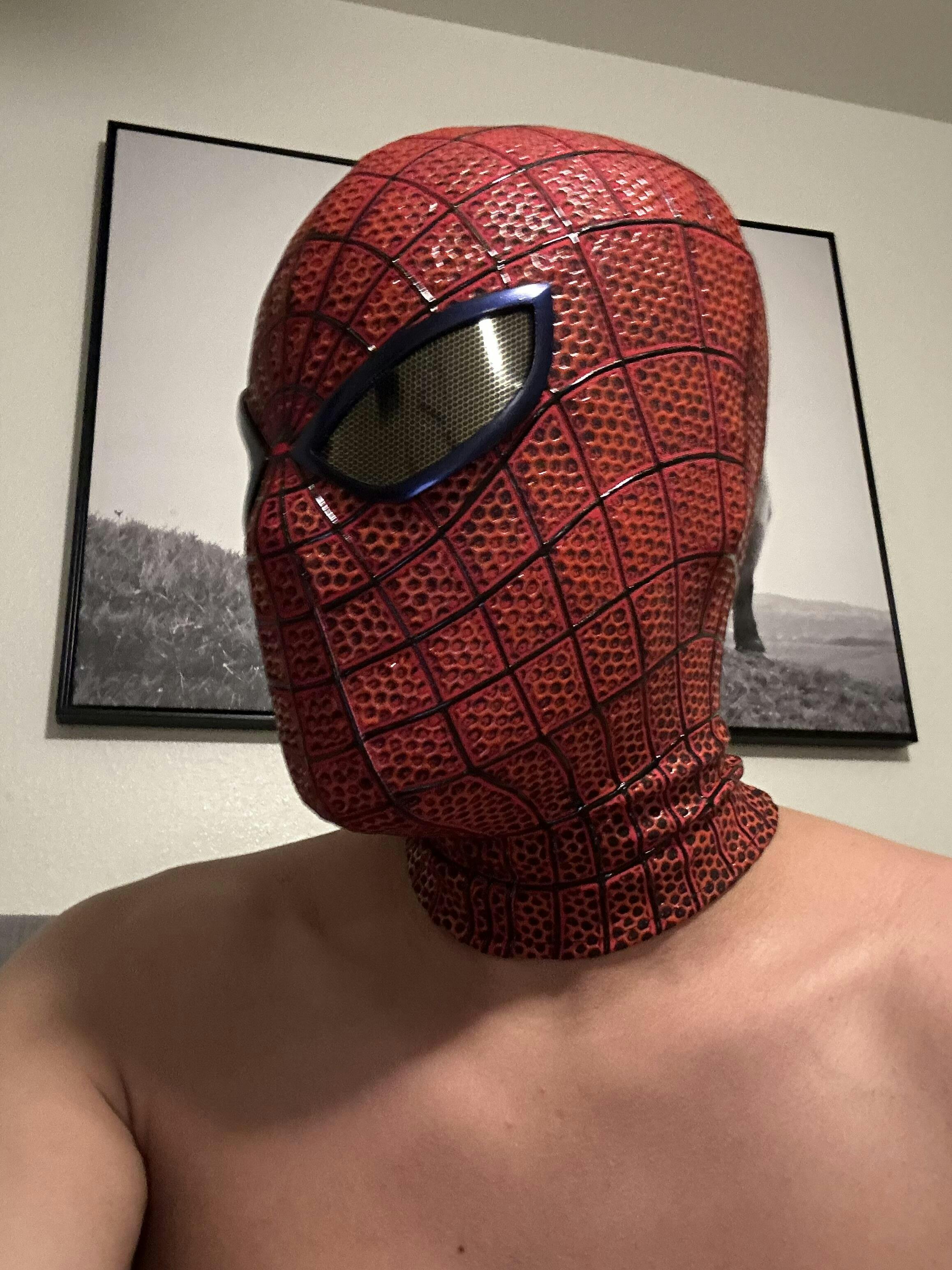 TASM 1 mask (Andrew) with Faceshell and Lenses Wearable Movie Prop Rep ...