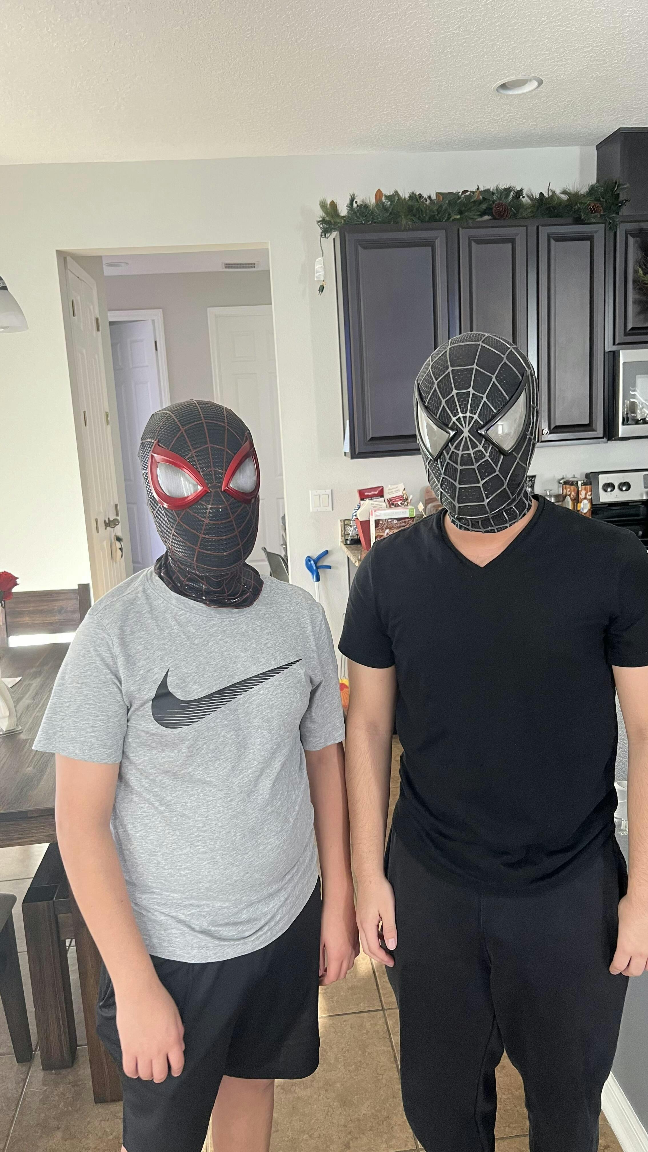 PS5 Spidey Mask with Faceshell and Lenses Wearable Video Game Prop Rep ...