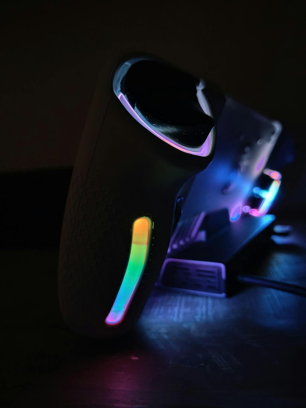 Transparent Back Plate for Steam Deck RGB & Vents