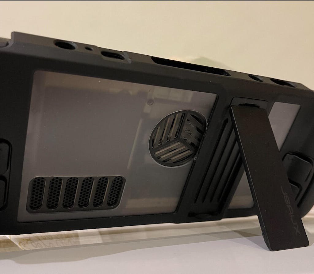 RGB & Vents Transparent Back Plate for Steam Deck LCD & OLED