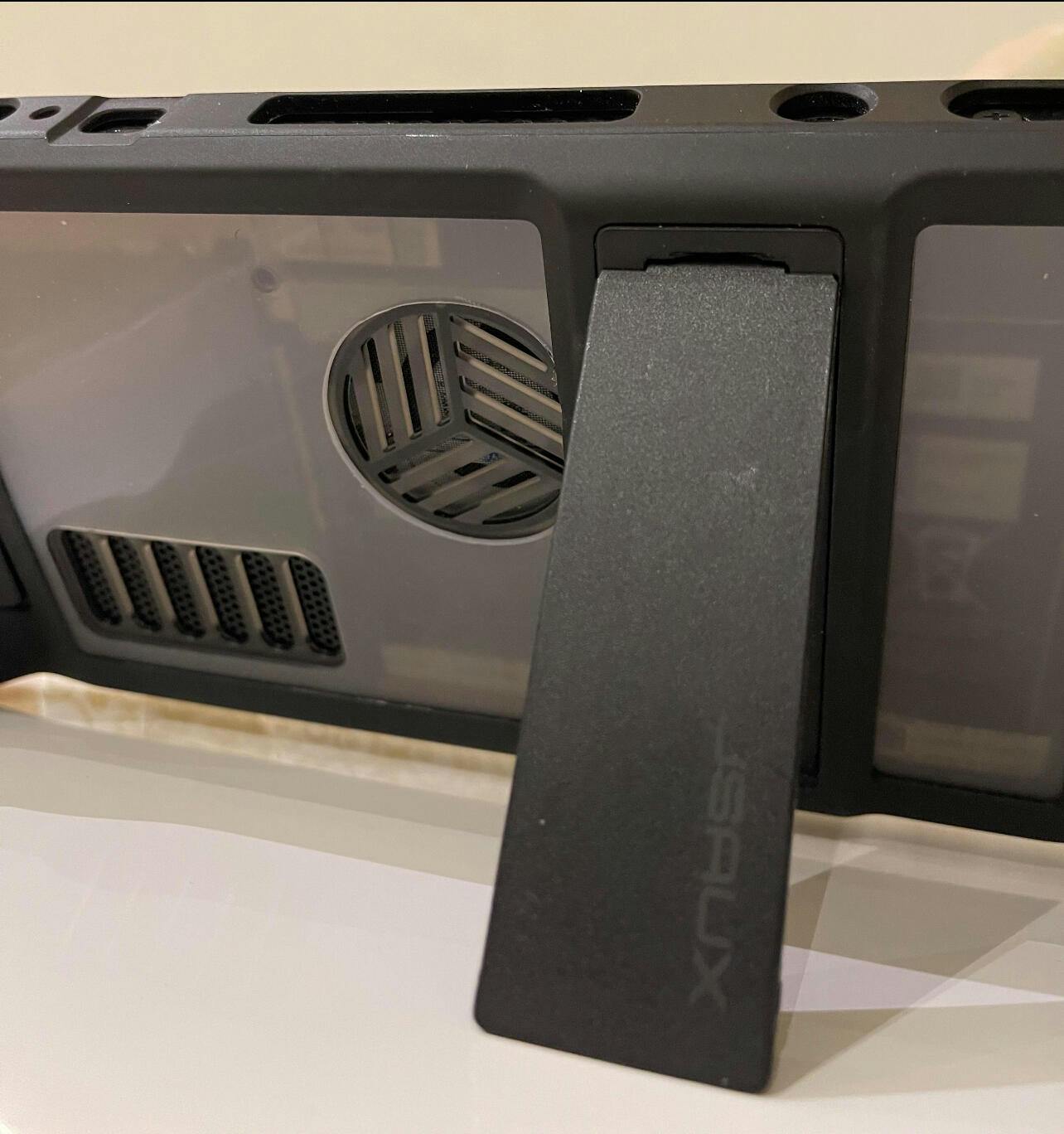 RGB & Vents Transparent Back Plate for Steam Deck LCD & OLED