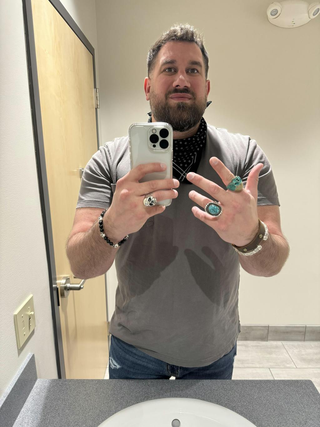 Jason Momoa’s ring “AQUAMAN II”