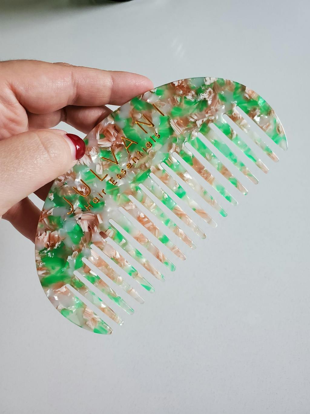 Wide-tooth Comb | Made With 100% Acetate Giving You A Strong – Julvani ...