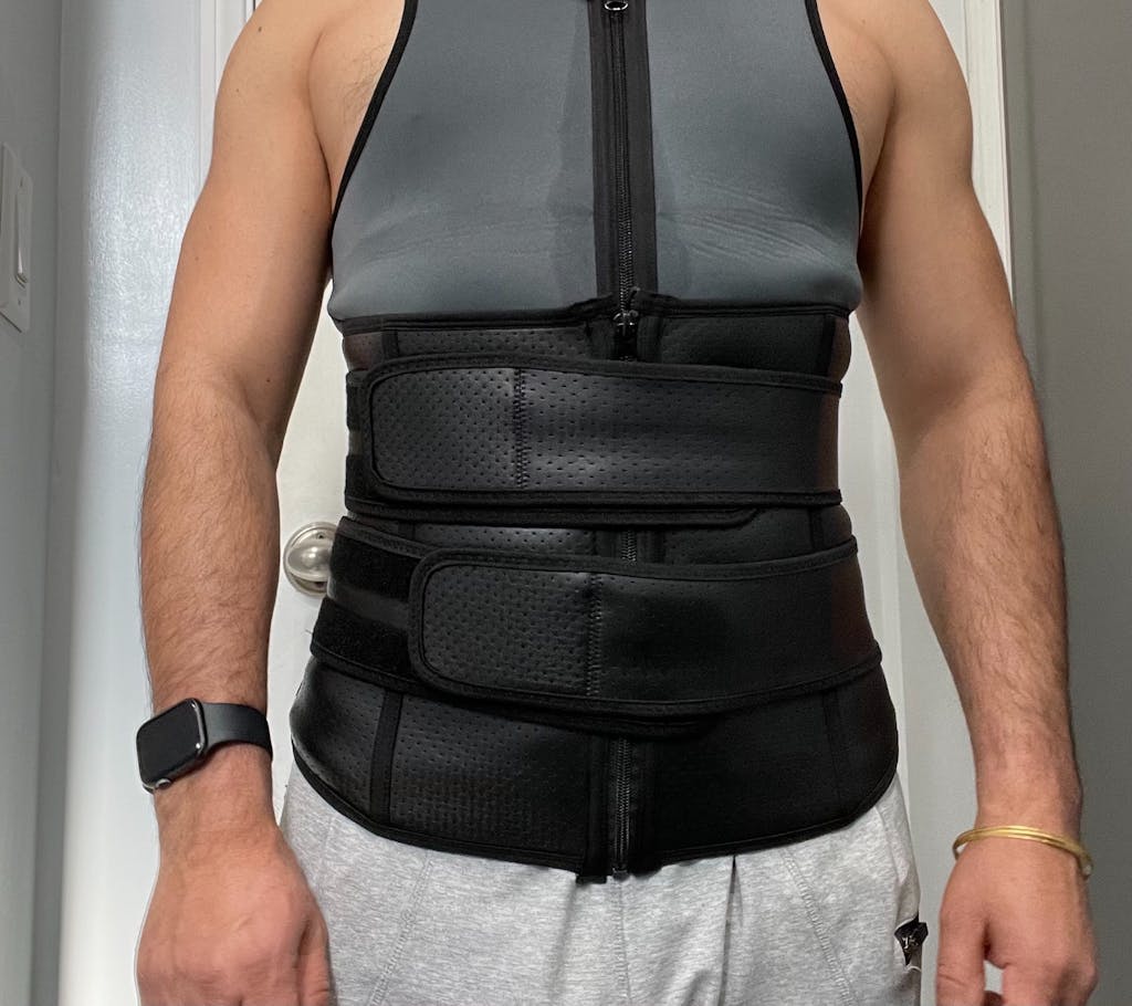 Junlan Men Double Straps Tummy Control Waist Trainer