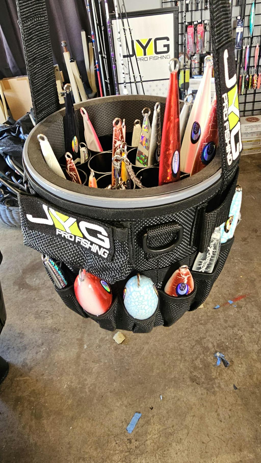 JYG PRO JIGGING BUCKET: Ultimate Storage for Slow Pitch Jigs – JYG ...