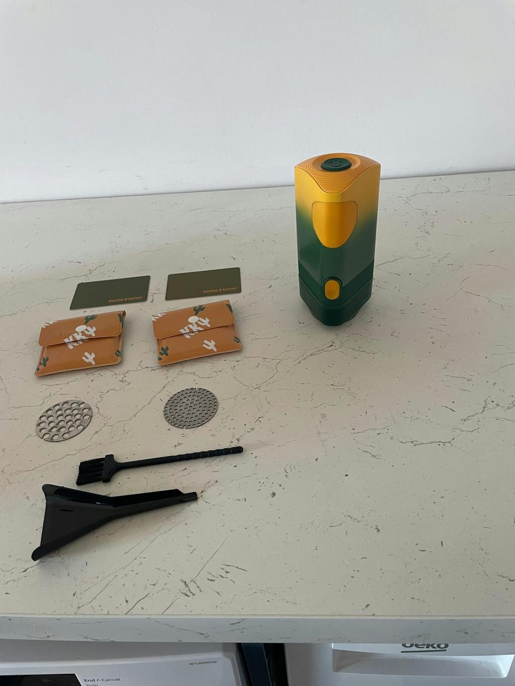 KactusKutter K2 Pro Electric Herb Grinder Automatic 3 Grams Spice Mill