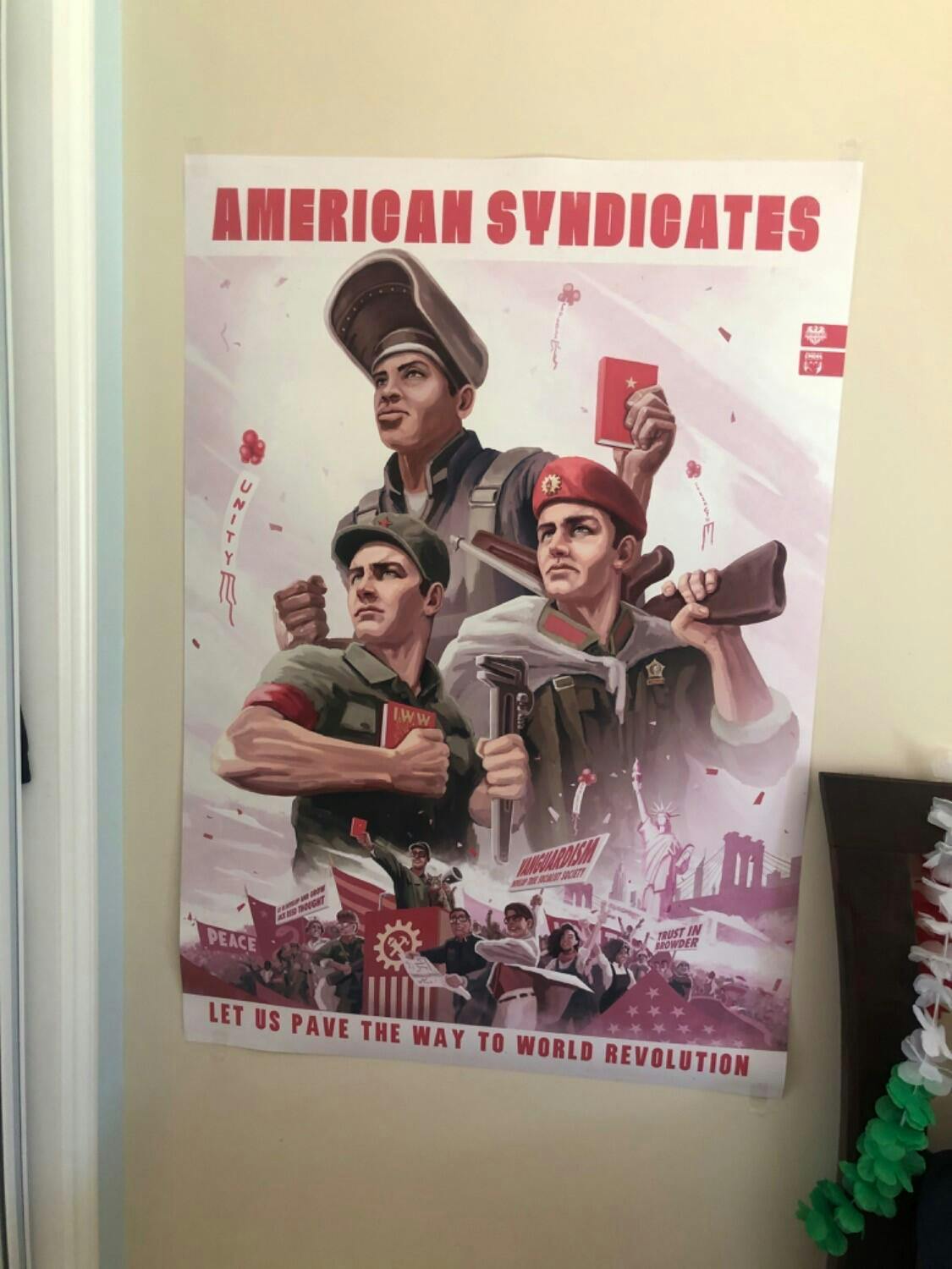 Kaiserreich CSA Poster - American Syndicates -Propaganda Poster - World ...