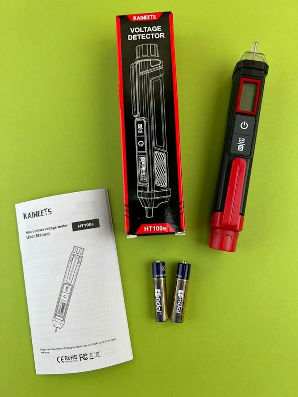 KAIWEETS HT100S Non-Contact Voltage Tester