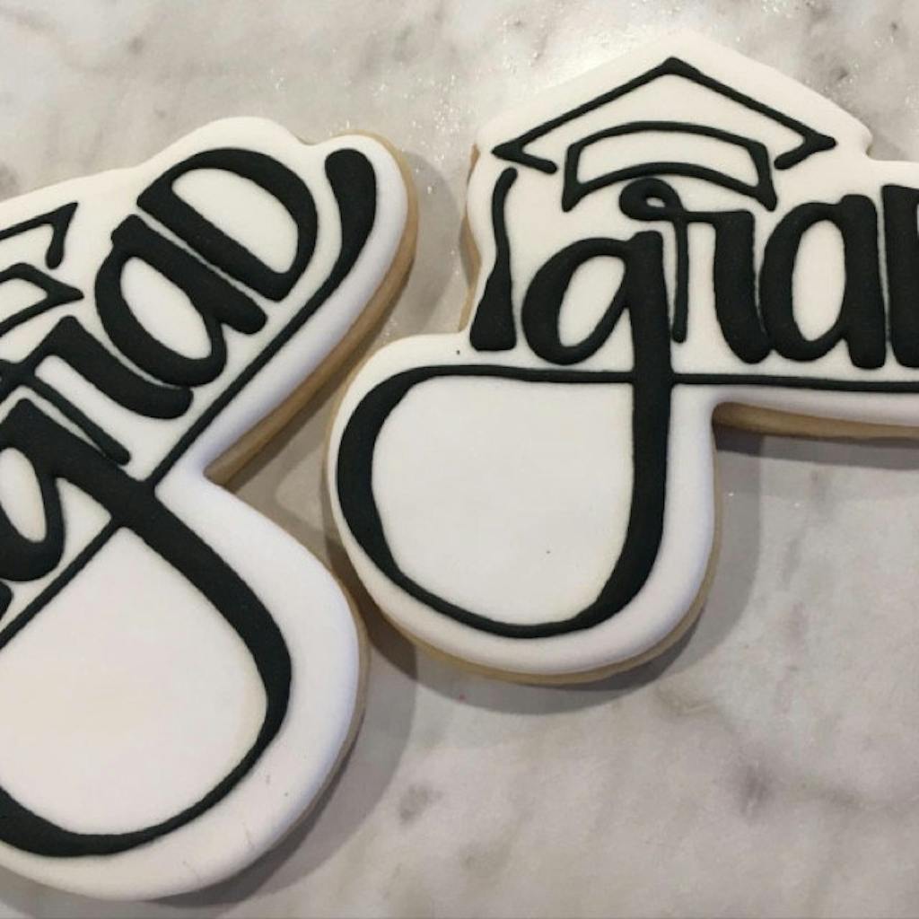 Grad Handlettering Cookie Cutter – KaleidaCuts