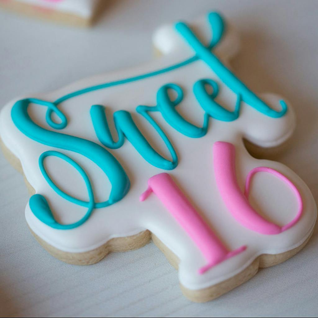Sweet 16 Cookie Cutter – KaleidaCuts
