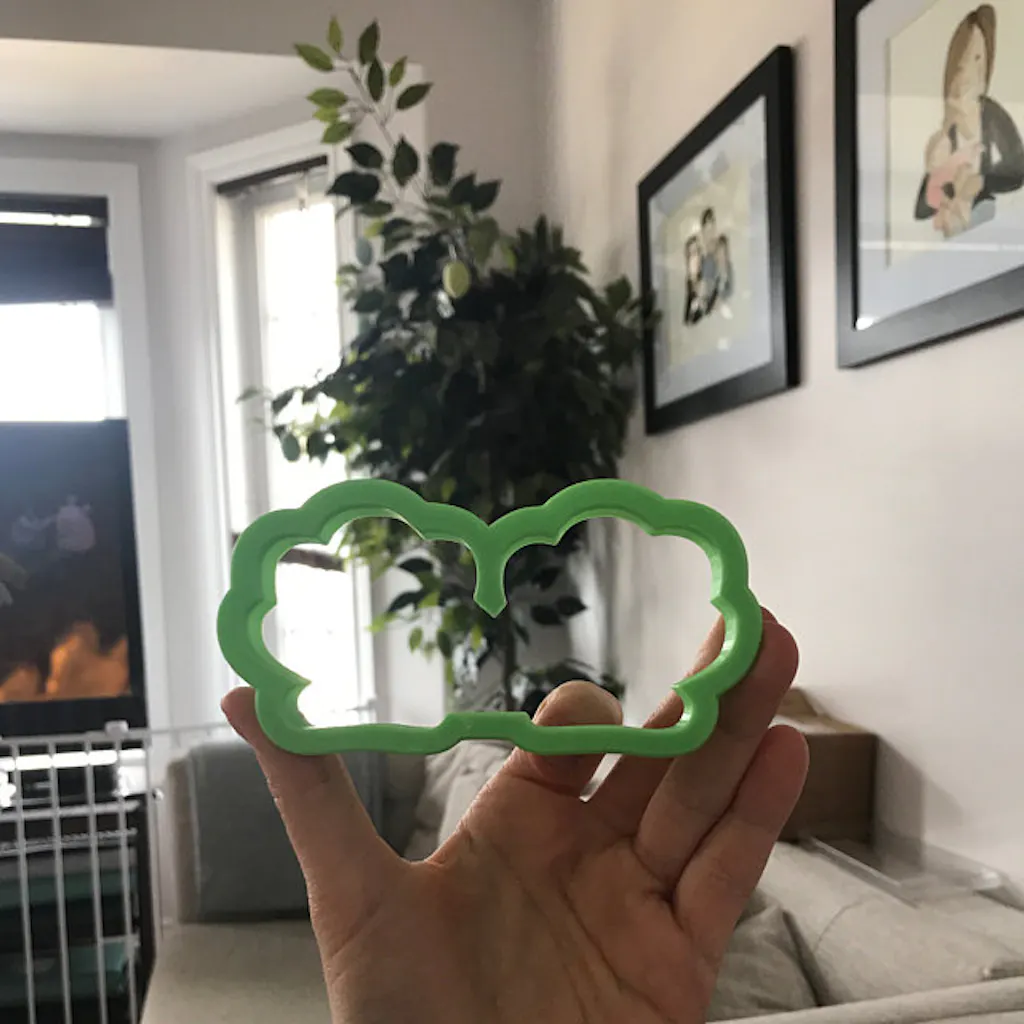 Mermaid Bra (narrow) Cookie Cutter – KaleidaCuts