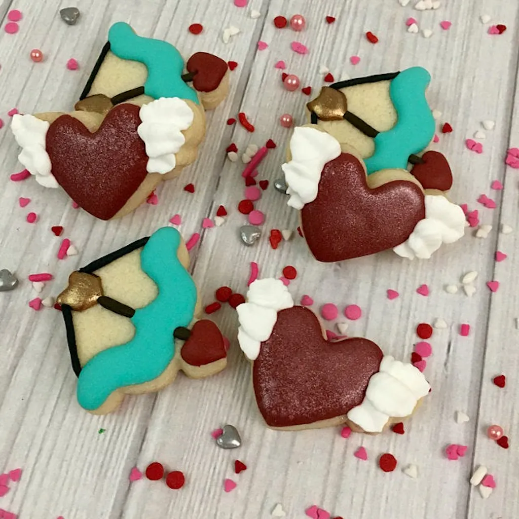 Cupid Heart Cookie Cutter – KaleidaCuts