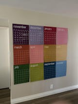 Reusable Rainbow Kaleidoscope Living Large Wall Calendar – Kaleidoscope ...