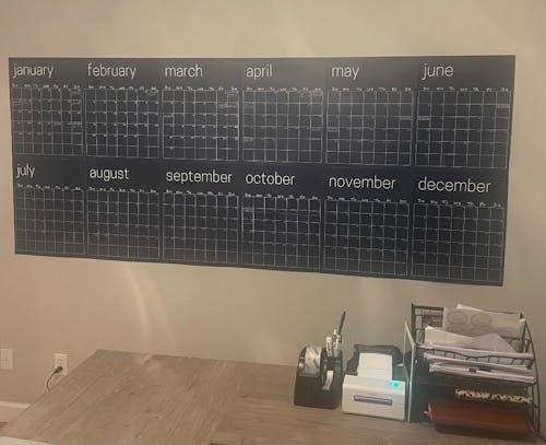 Erasable Calendars – Kaleidoscope Living Shop