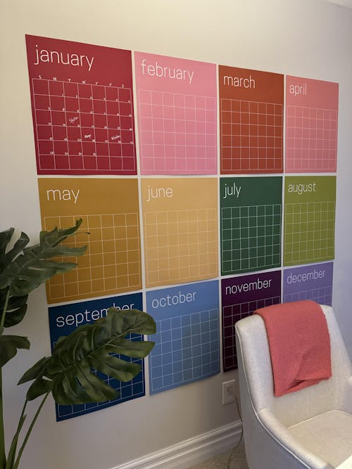 Erasable Calendars – Kaleidoscope Living Shop