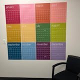 Reusable Large Wall Calendar in Navy Blue – Kaleidoscope Living Shop