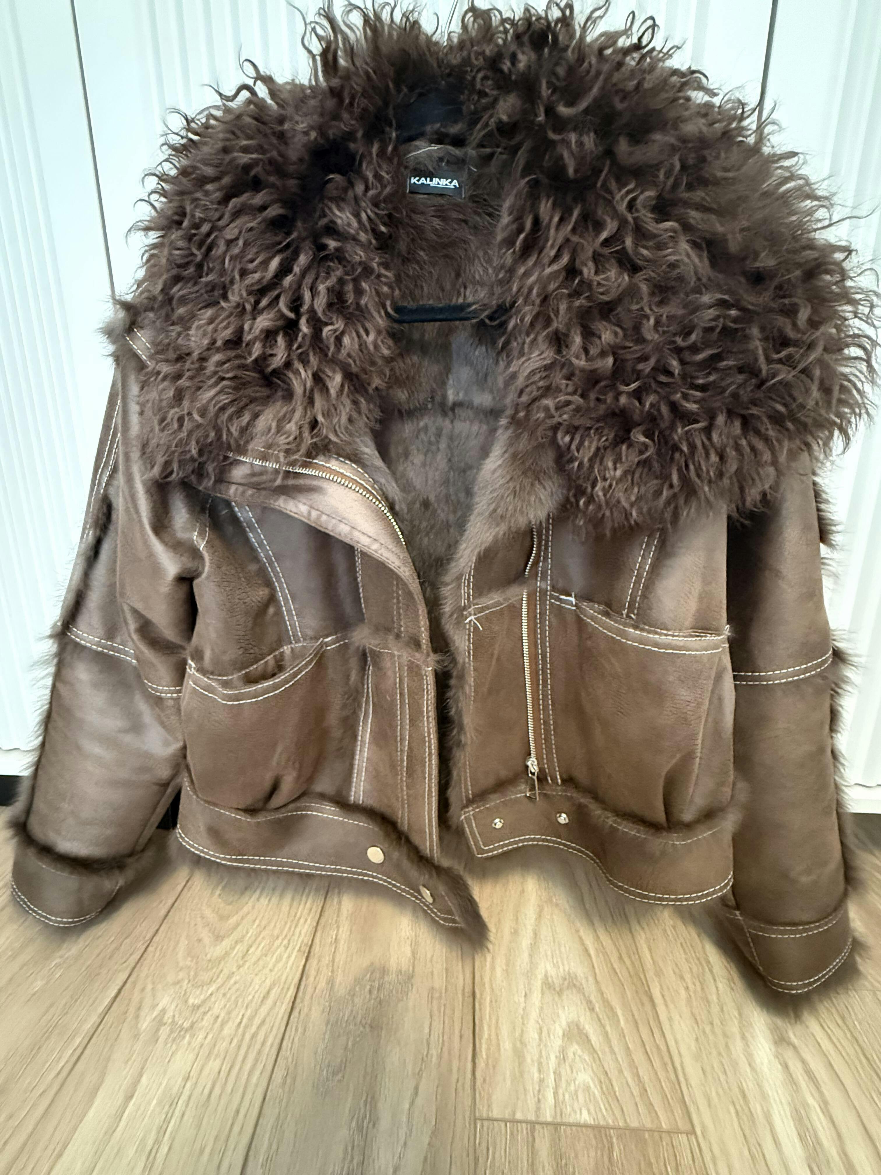 Caliopia Blana naturala de vulpe – KALINKA FURS