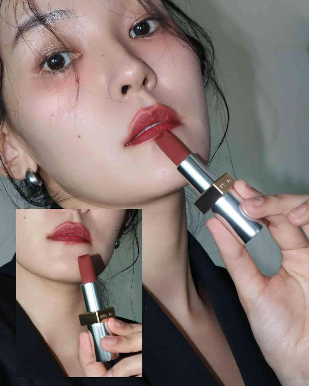 Son PRADA Monochrome Hyper Matte Lipstick #B03 Mahogany – Kallos