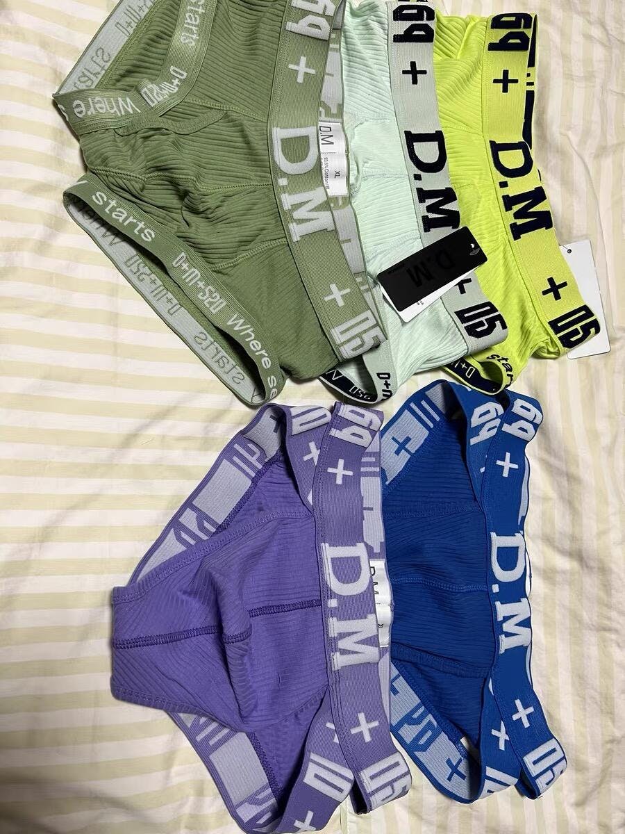 DM MEN’S CALCULATION BOXER BRIEFS – Kamasstudio Underwear