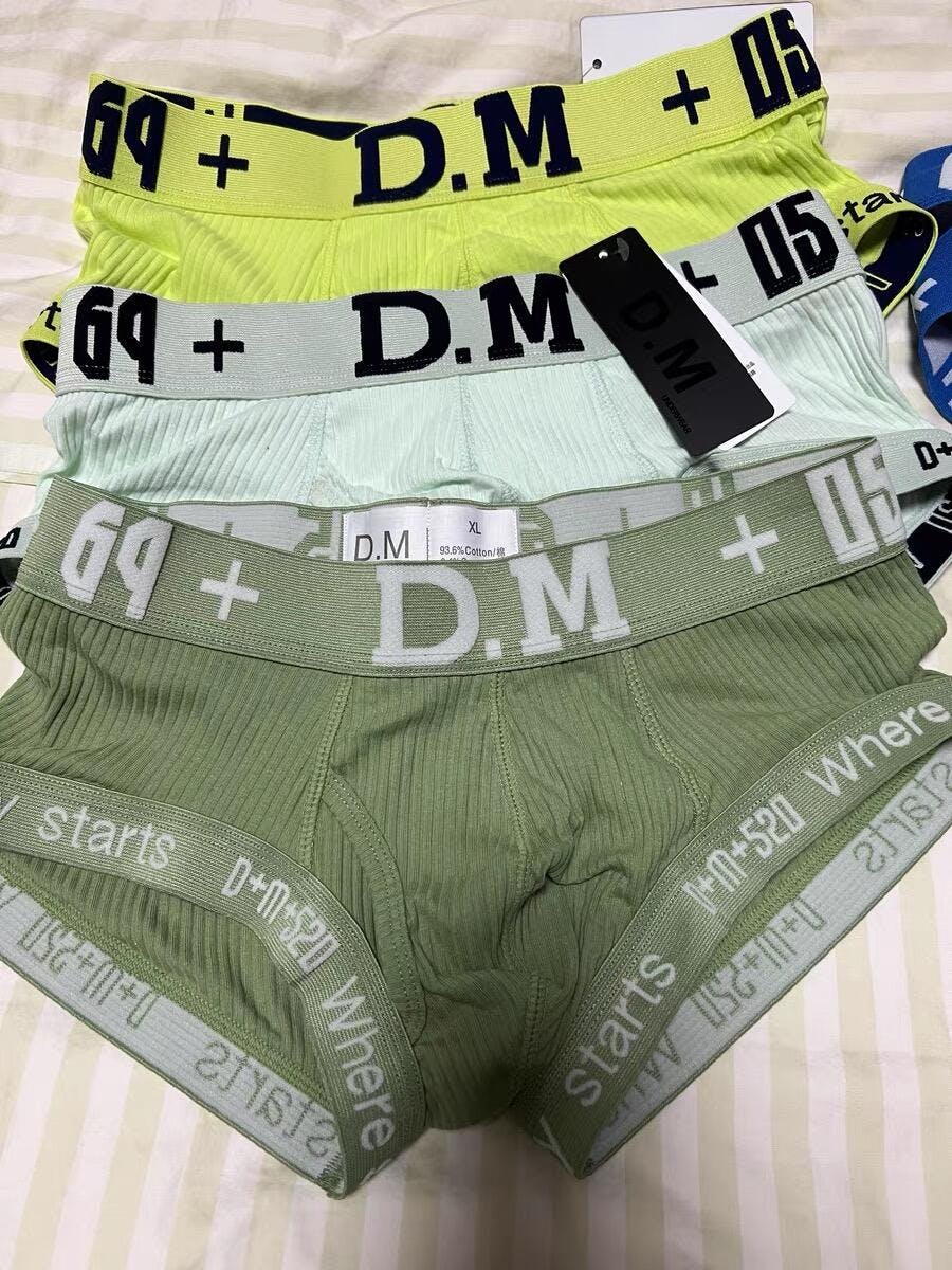 DM MEN’S CALCULATION BOXER BRIEFS – Kamasstudio Underwear