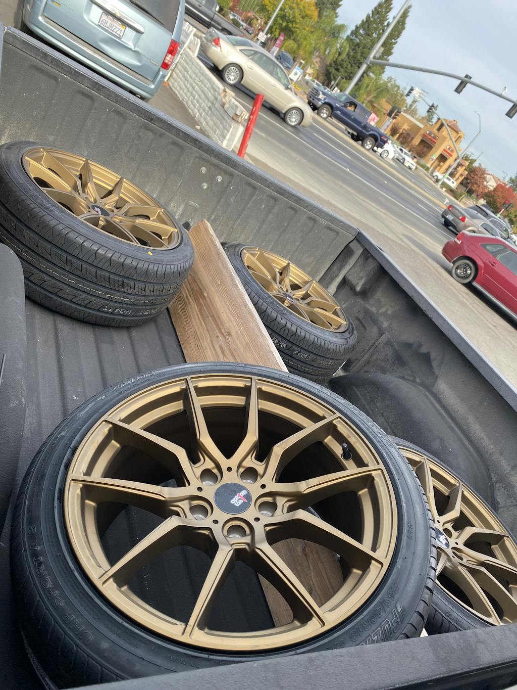 Option Lab Bronze R716 18x9.5 +35 5x114.3 15+ STI | KamiSpeed.com