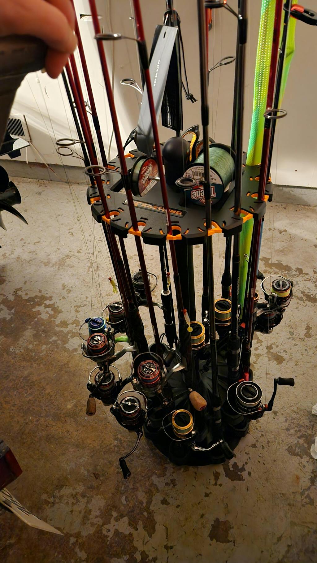 KastKing V16 Revolution Floor Rod Rack | Rod Holder