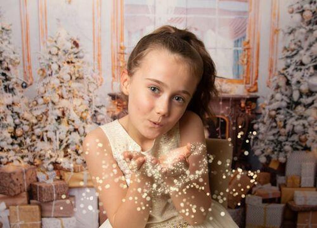 Buy Discount Kate Christmas Tree House With Ts Backdrop For Photography