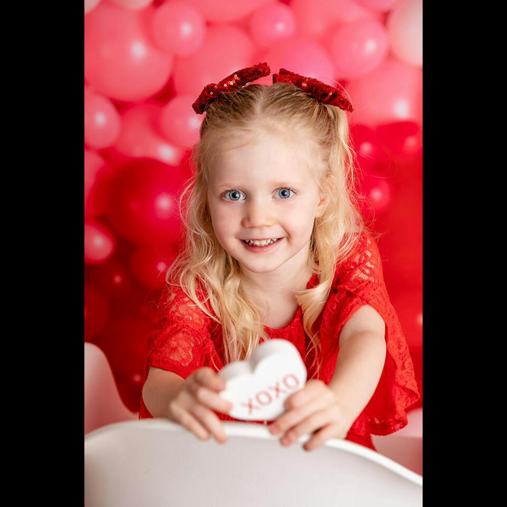 Kate Valentine's Day Balloon Wall Backdrop for Photography Designed by ...
