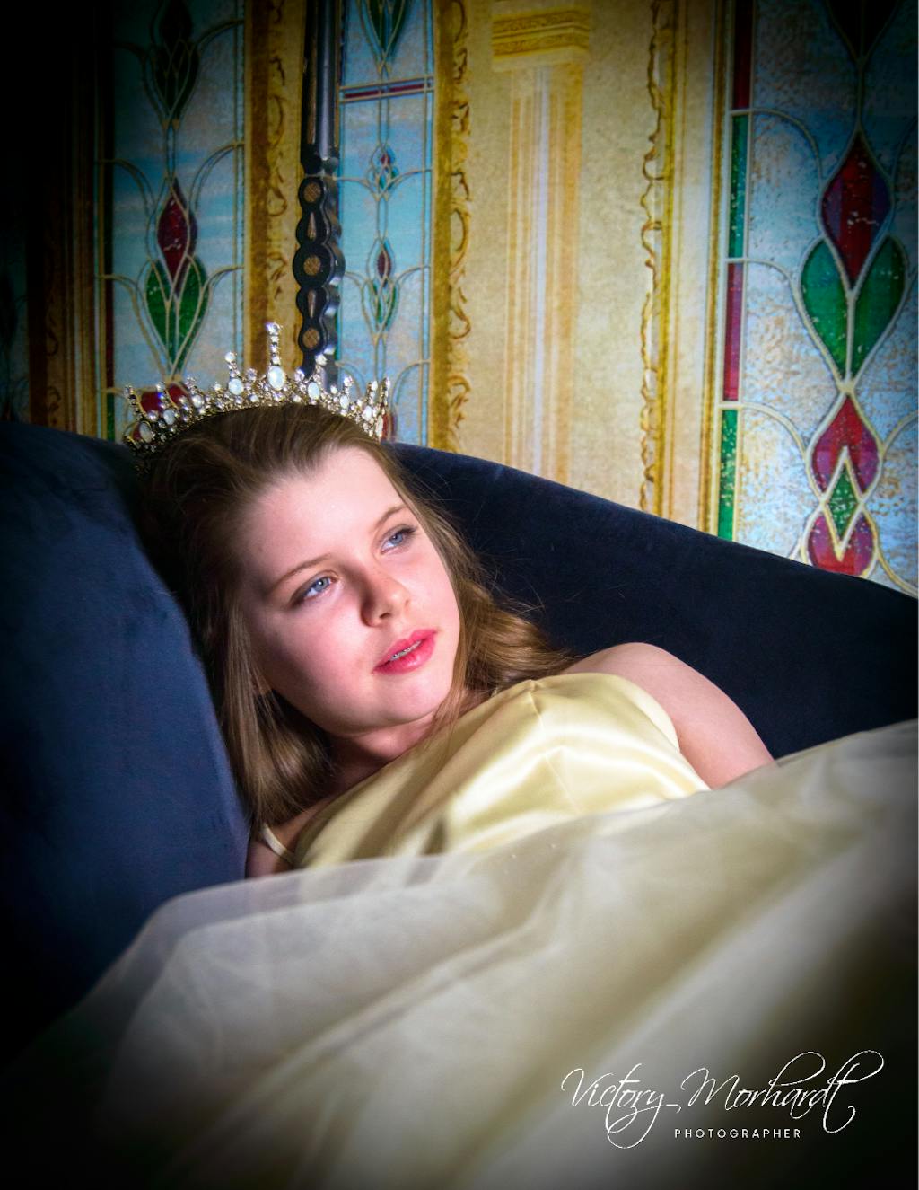 Kate Castle Vintage Rose Palace Architecture Backdrop for Photography