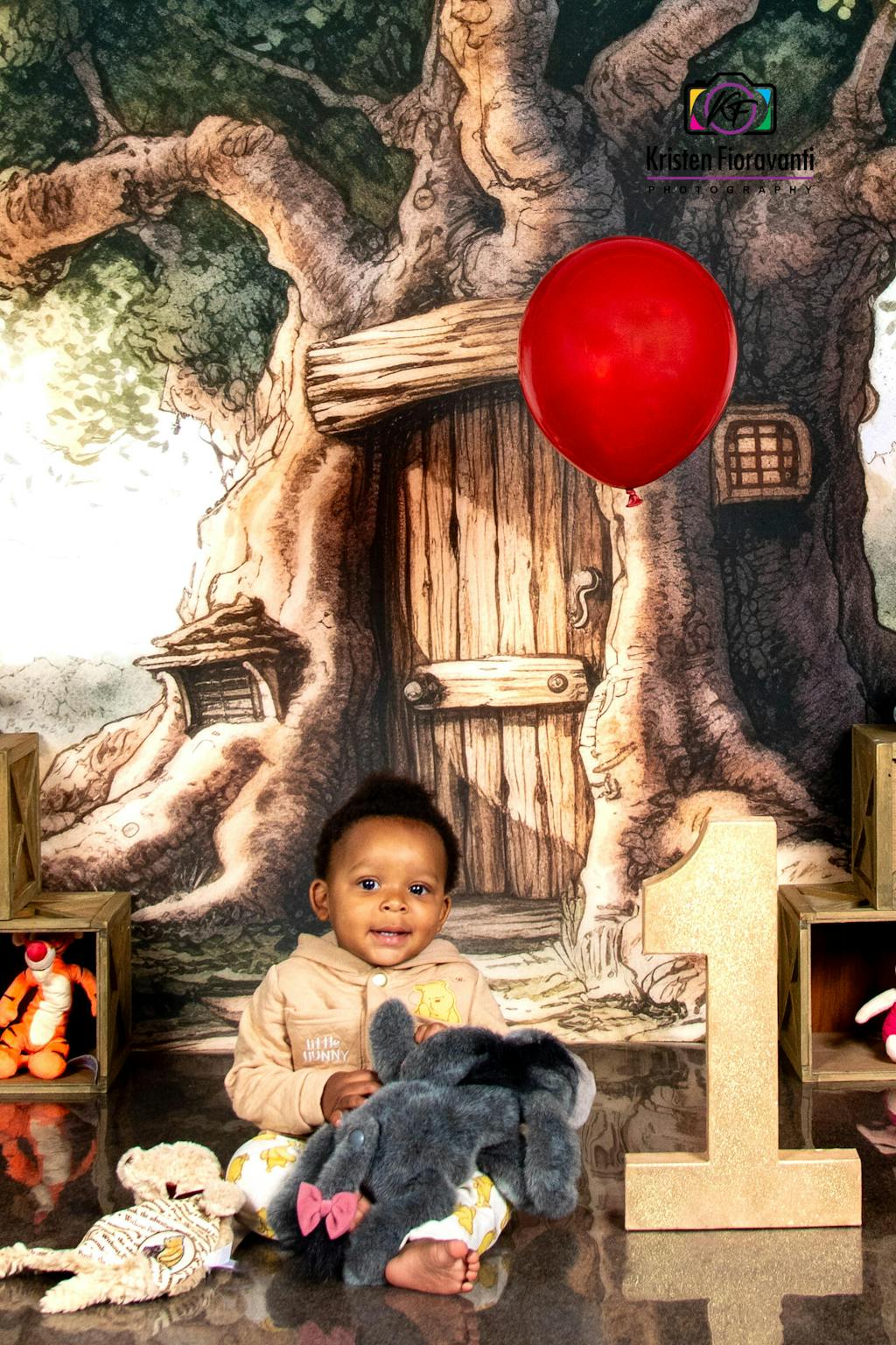 Enchanted Woodland Treehouse Backdrop