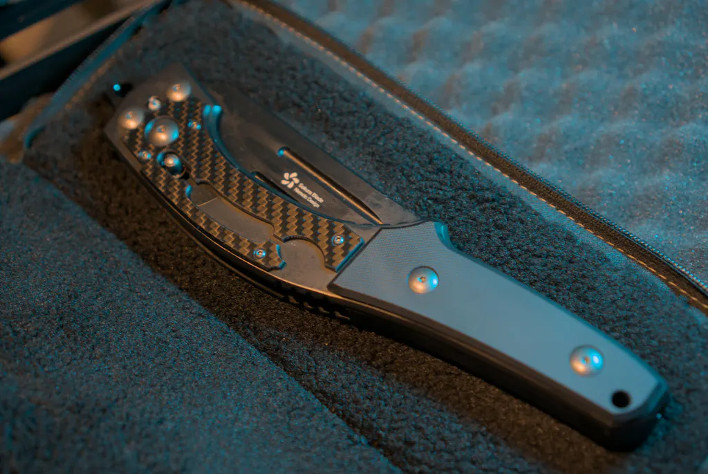 KATSU FA01, Axis Lock Folding Battle Axe, Sakura Blade Nemoto Design ...