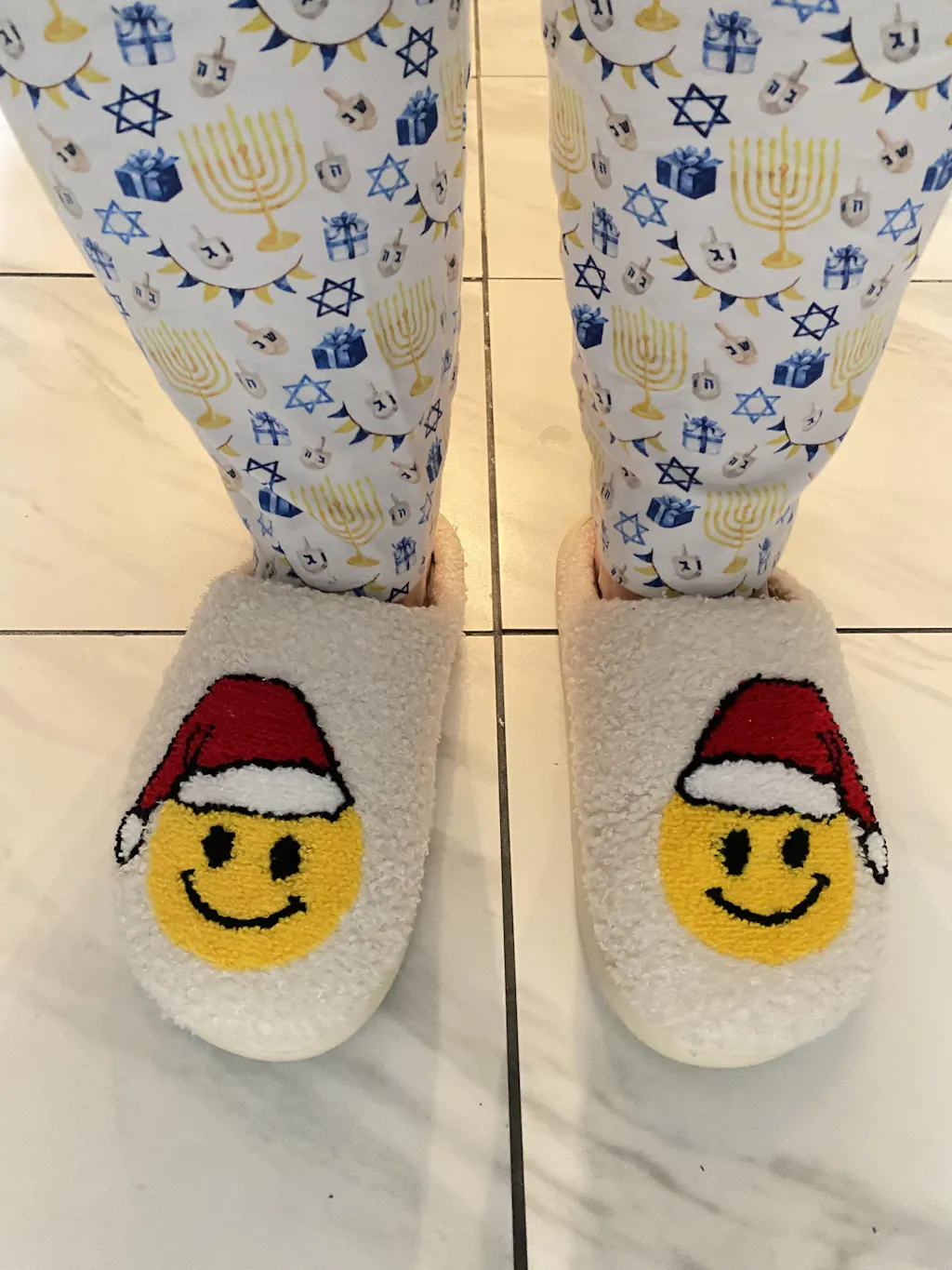 Cute Christmas Slippers | Fuzzy Christmas Slippers | Katydid