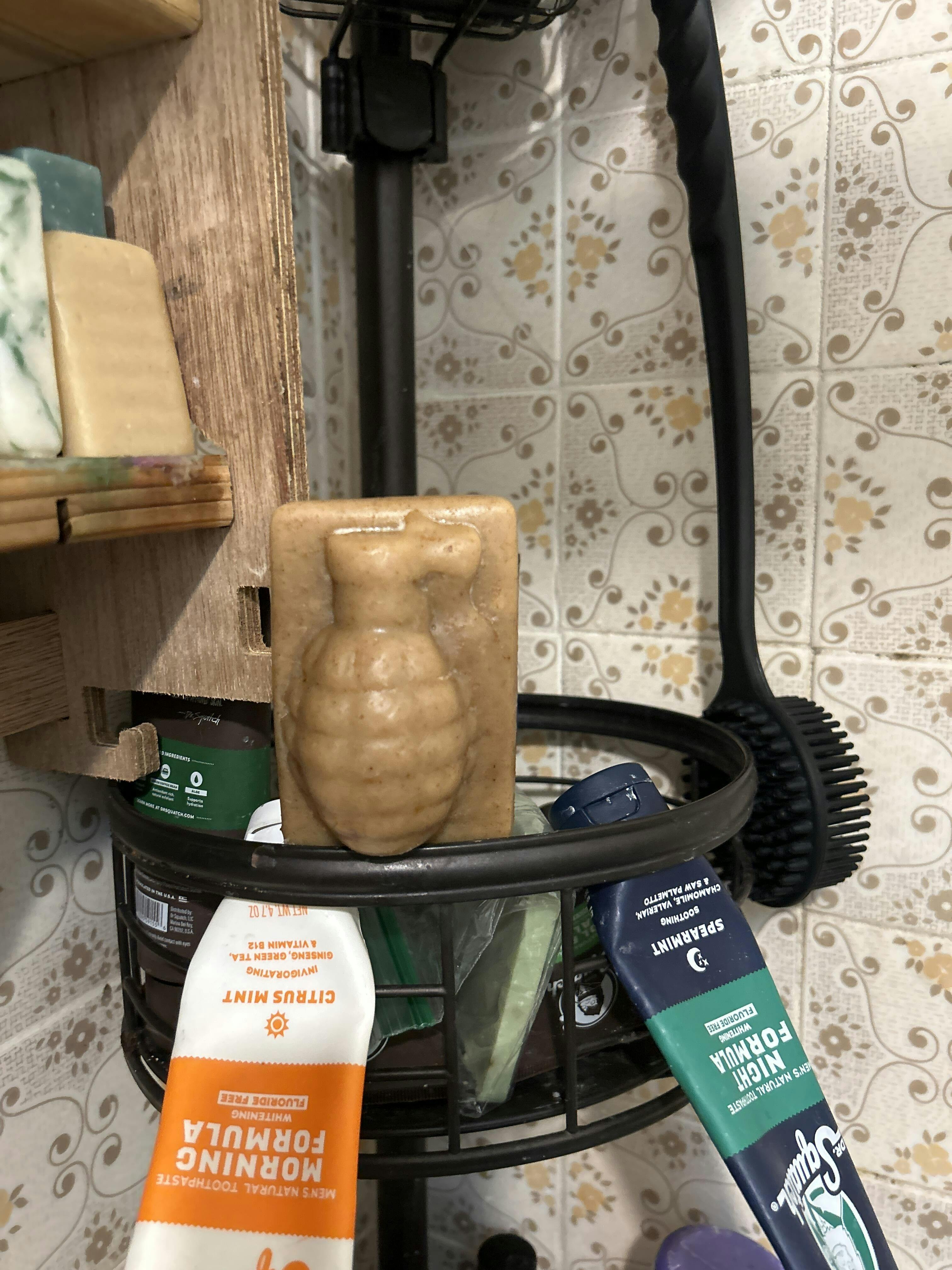 Fire Team O’ Frag Natural Grenade Soap | Veteran Owned | K Bar Soap Co ...