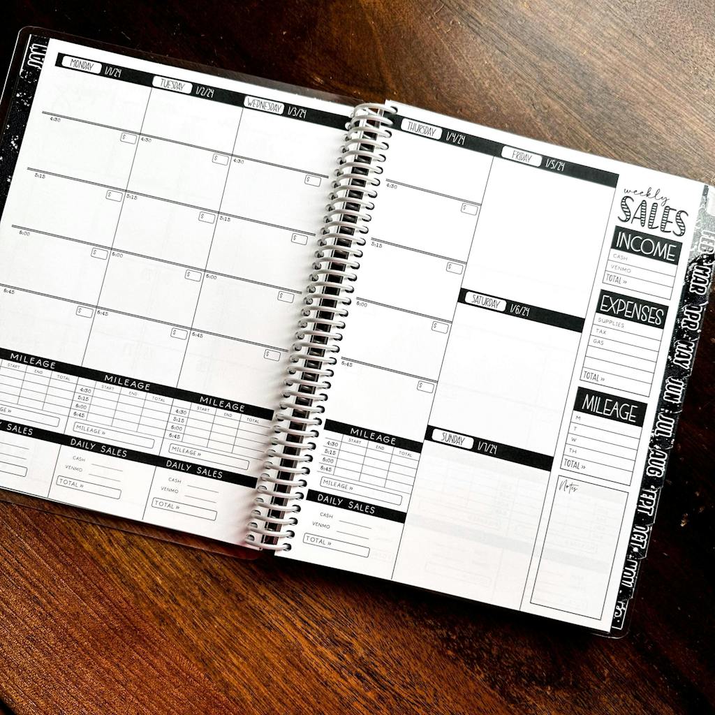 Custom Appointment Book - CHOOSE A KBD BACKGROUND – KBD Graphics