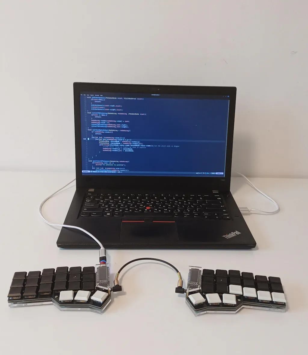 Corne Choc Low Profile RGB Keyboard Kit – KEEBD