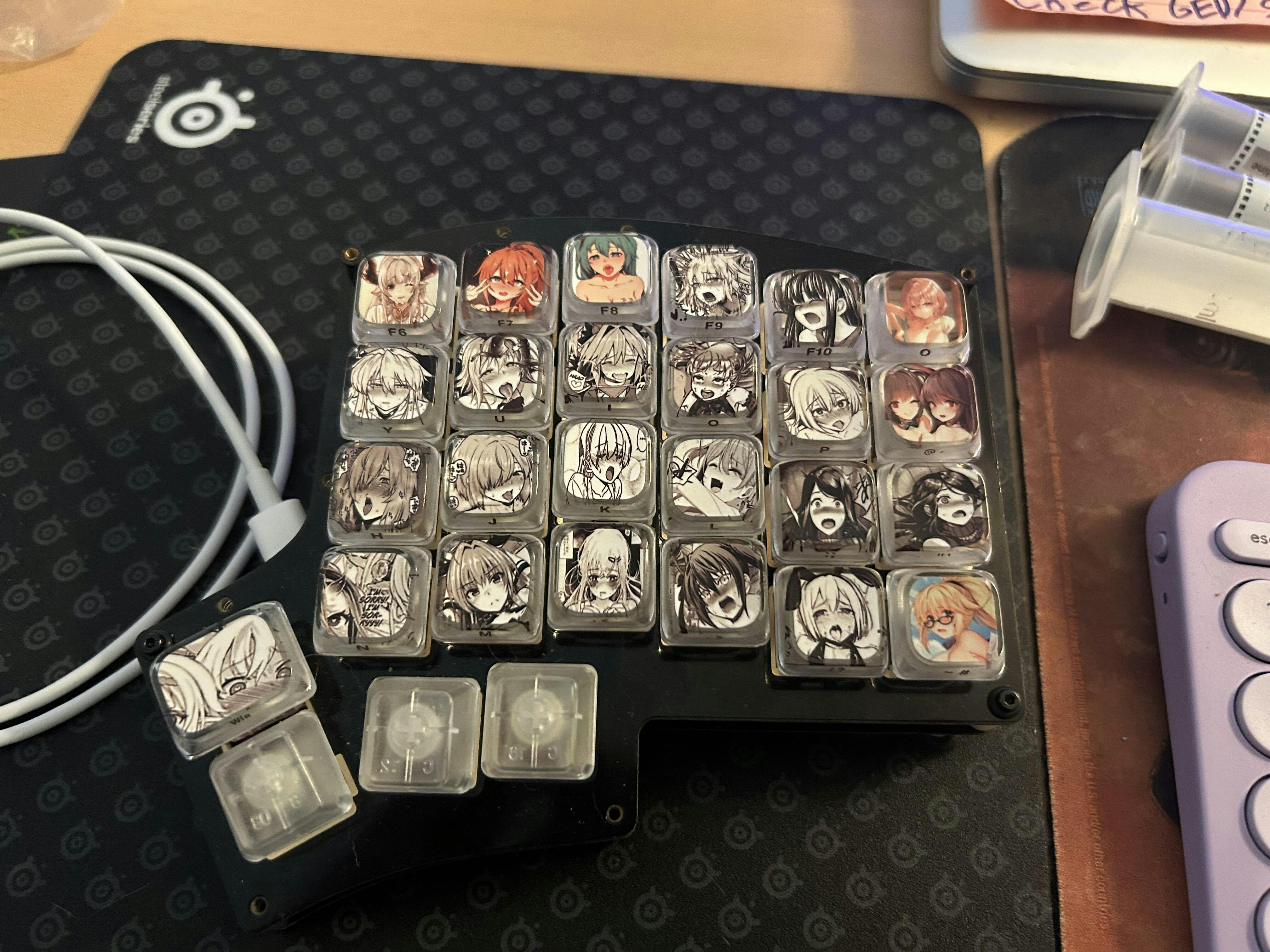 Iris Rev. 6 Keyboard - Hotswap PCBs for Split Ergonomic Keyboard – Keebio