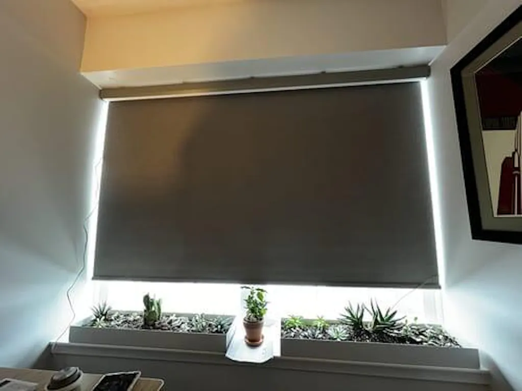 Keego Alexa Motorized Roller Shades – Smart Home Compatible
