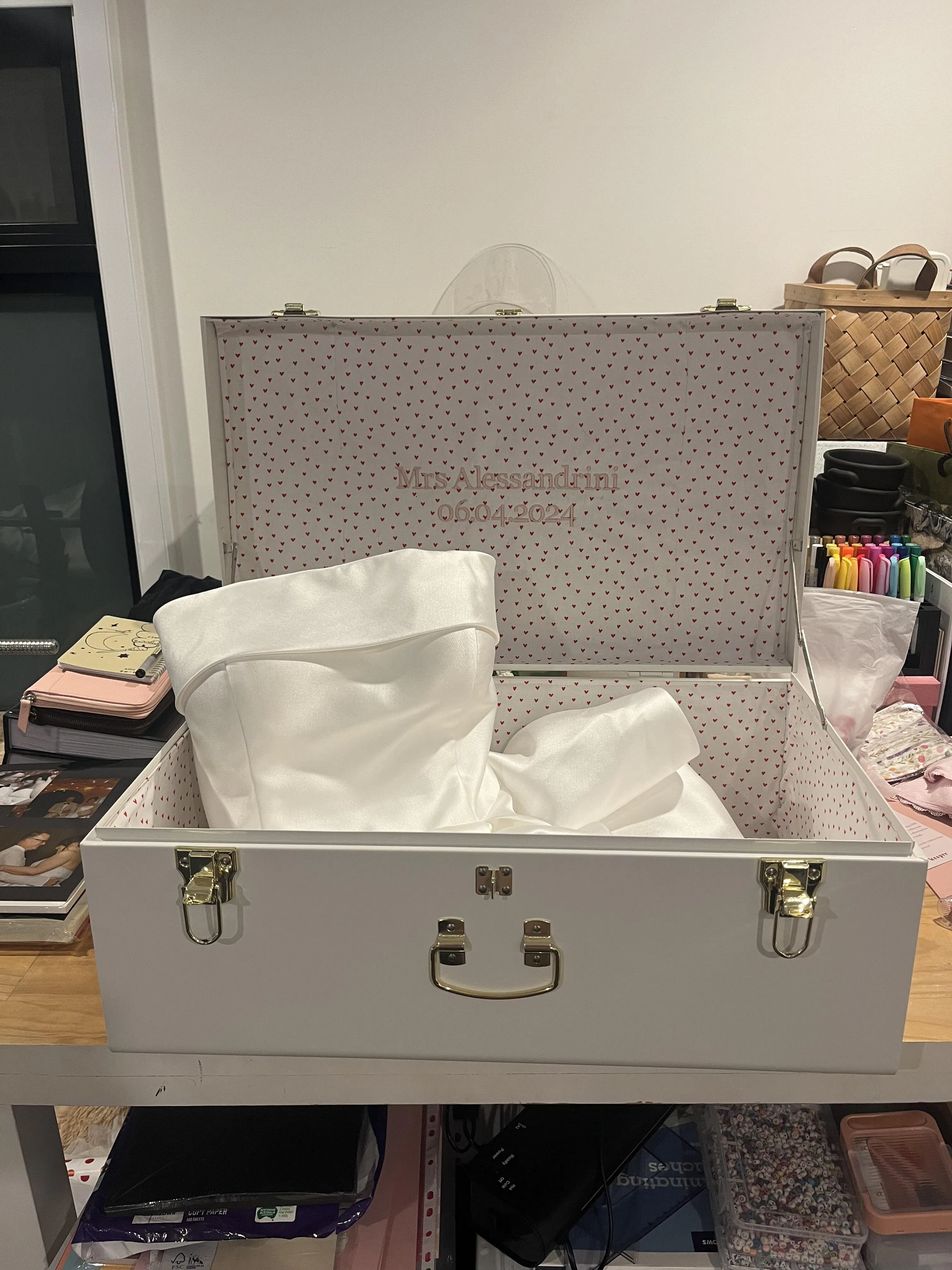 Keeprr Classic Trunk - Elegant Keepsake trunk. Fully Customisable!